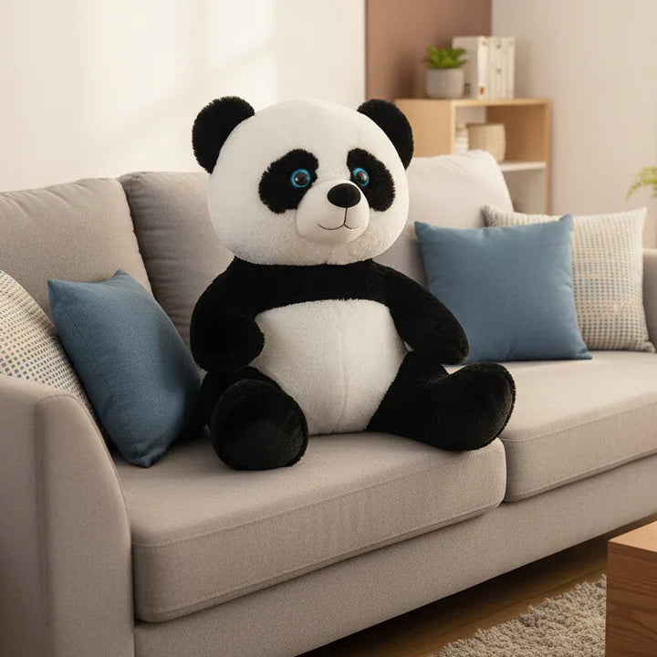 🐼 Panda Plush Collection – Soft & Sweet Black-and-White Friends ...