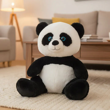 🐼 Panda Plush Collection – Soft & Sweet Black-and-White Friends ...